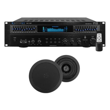 Technical Pro Digital Hybrid Amplifier / Preamp/ Tuner with USB and SD ...