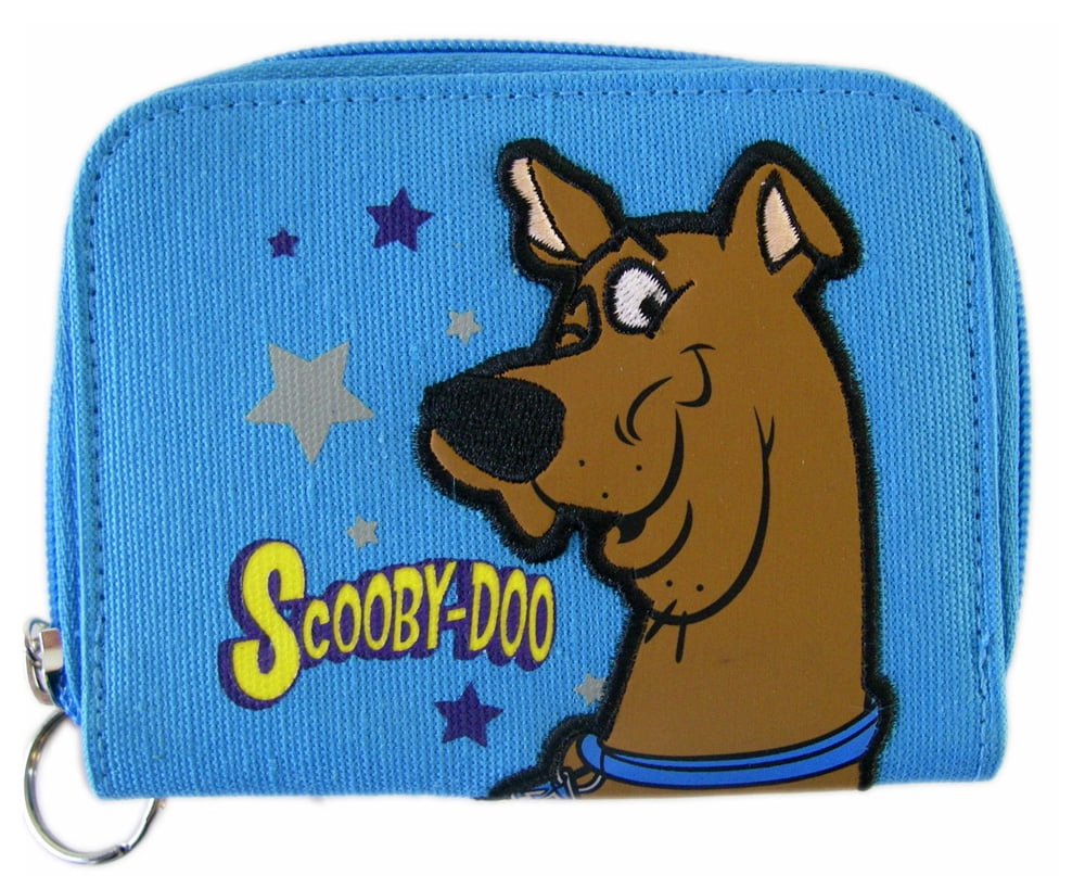 ScoobyDoo Zipper Wallet Blue Scooby Doo Wallet - Walmart.com