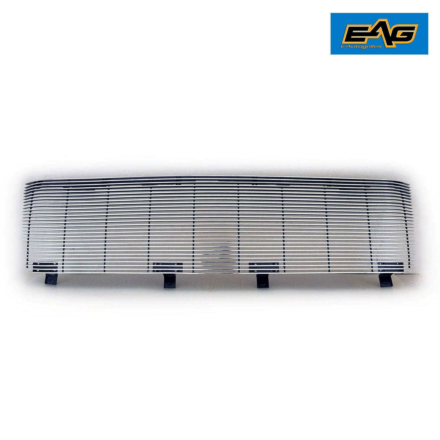 EAG Billet Grille Insert Replacement Aluminum Polished Horizontal Fit ...