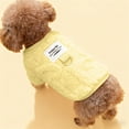 Lined Winter Vest for Small Breeds with Leash Hook Efficacious Comfort ...