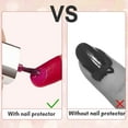 100pcs Nail Protector, Gel Nail Polish Protector For Fingers, Peel Off ...