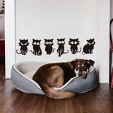 Frizzy Cat Large Stencil 11.8x11.8inch Cartoon Cat Painting Stencils ...