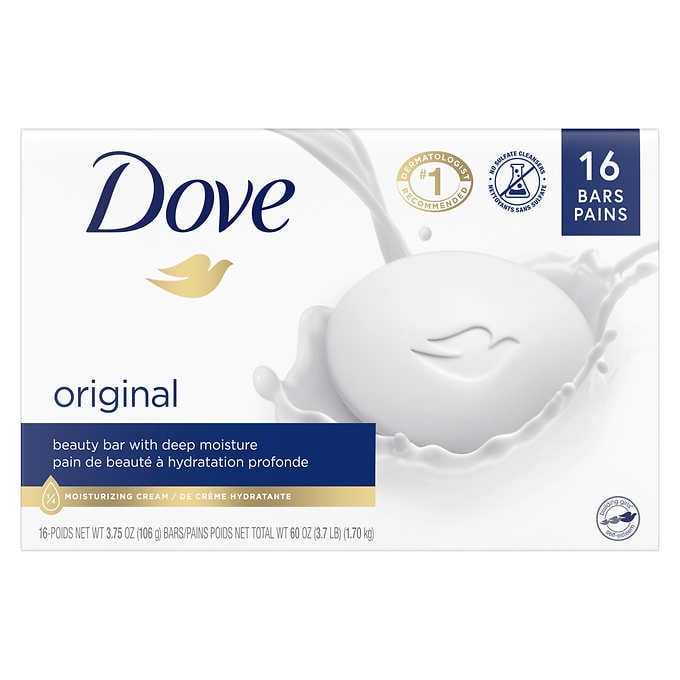 Click here for Dove Original Bar Soap  16 X 106 G 106 G prices