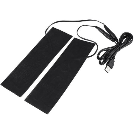 Electric Cloth Heater Carbon Fiber Pad, 1 Pair 5V USB Heating Elements ...