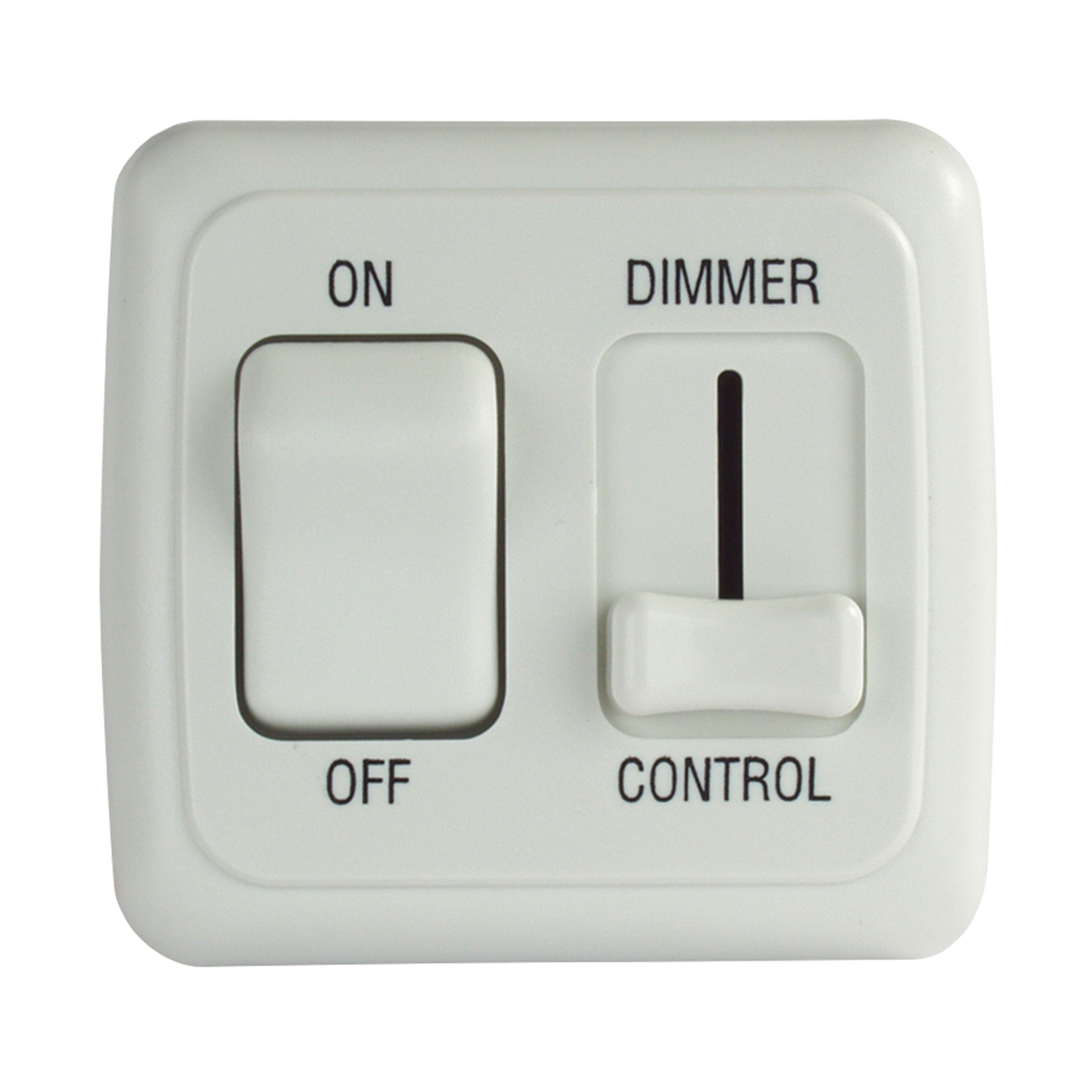 JR Products 12065 Dimmer/On-Off Switch - White - Walmart.com