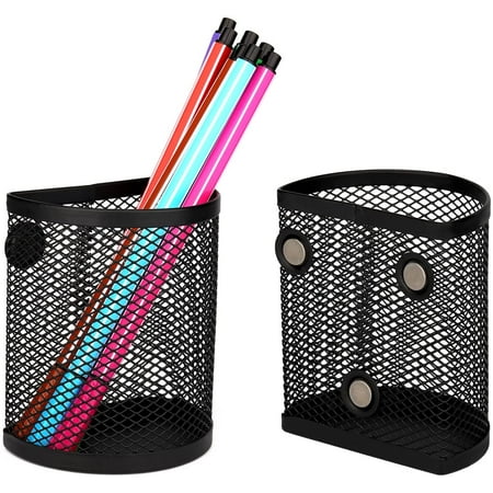 HUACA 2pcs porte-stylo magnétique, panier de rangement en maille porte ...