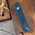 1pc Crazy Horsehide Pen Sleeve Pouch Fountain Pen Protective Cover ...