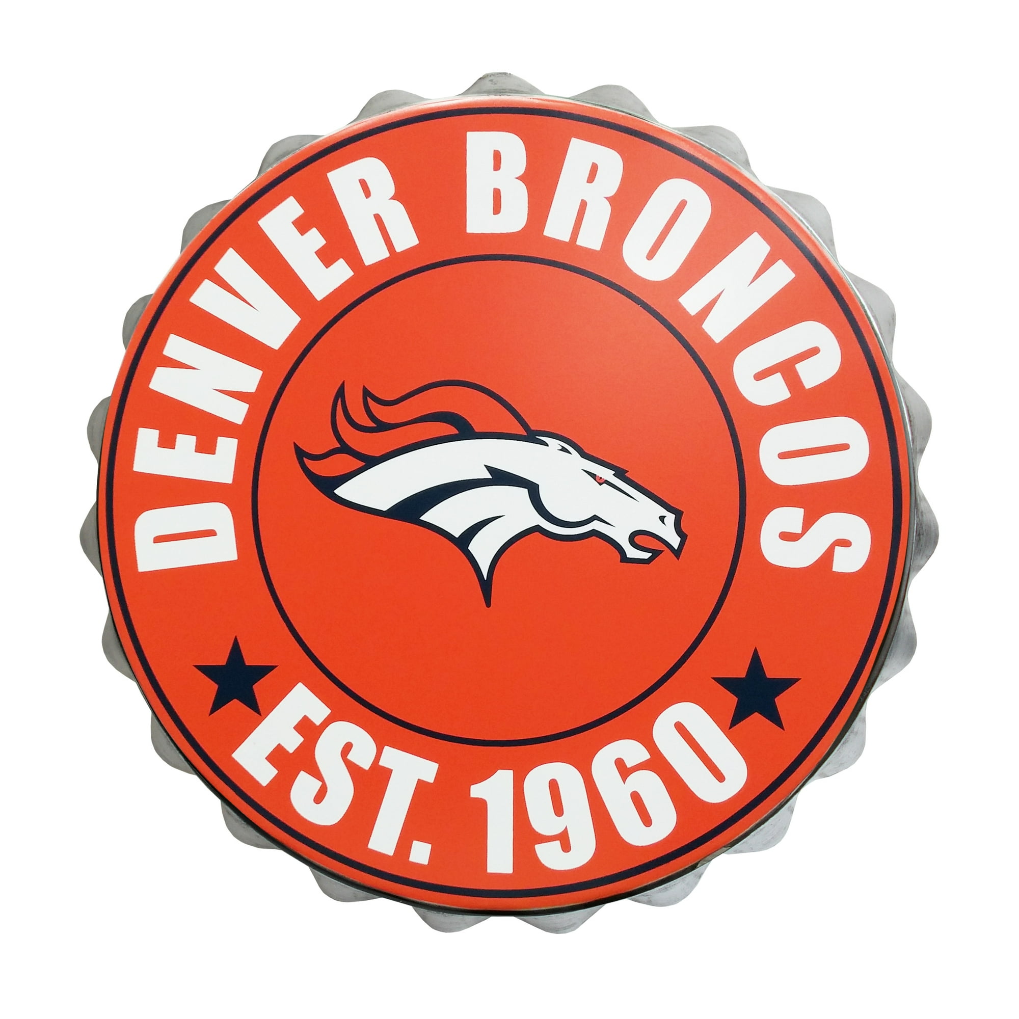 Click here for Forever Collectibles Denver Broncos Bottle Cap Wal... prices
