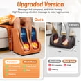 Shiatsu Full Body Massager with Heat, Kneading Back Massager for Pain ...