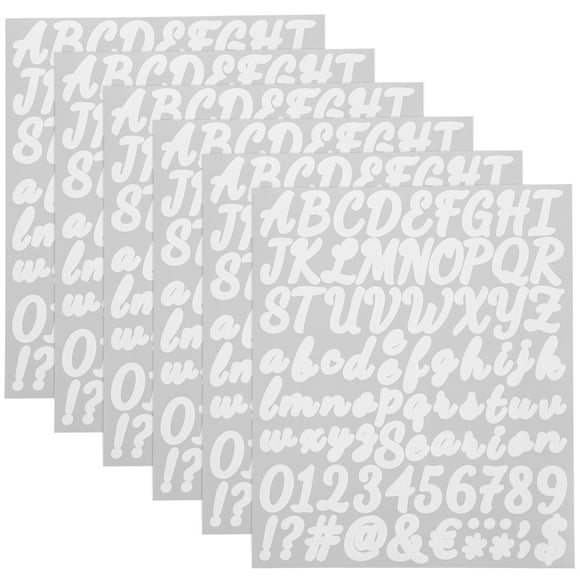 Poster Board Letters