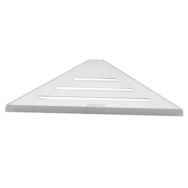 Bathroom Triangular Shower Shelf Corner Bath Storage Holder Rack ...