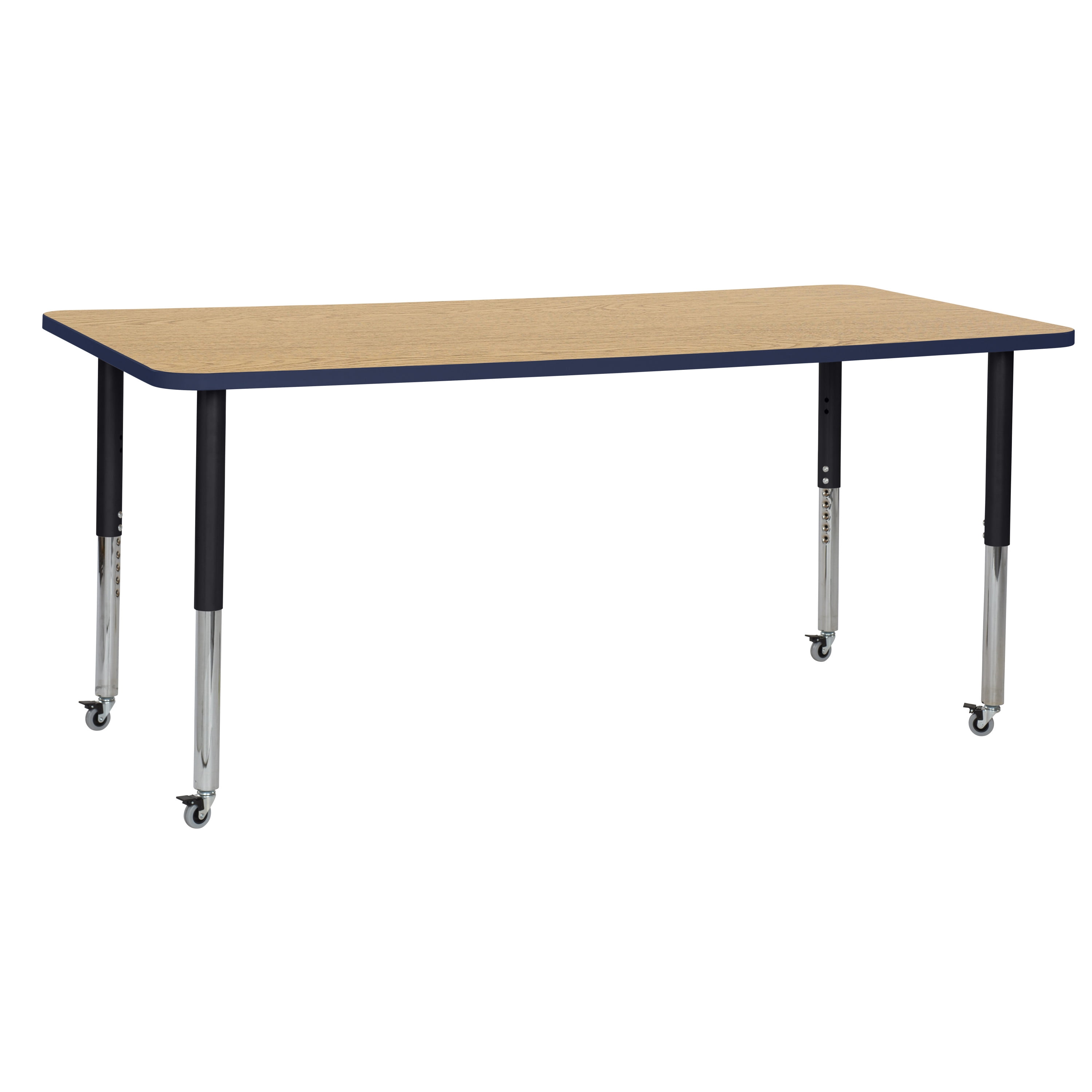 ECR4Kids 36in x 72in Rectangle Premium Thermo-Fused Adjustable Activity ...