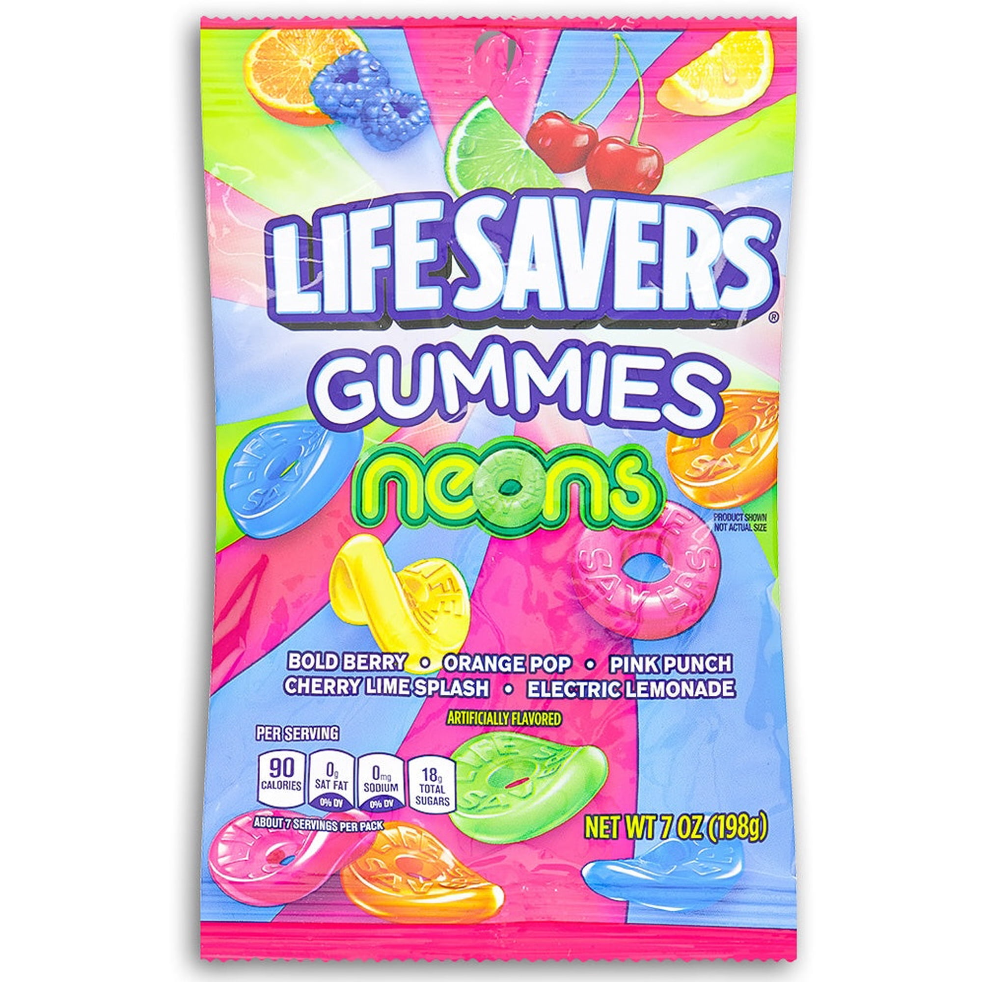 Click here for All The Candy Lifesavers Gummies Neons 198g prices