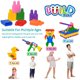 FUBAODA 600 Pcs Set Building Blocks Construction STEM Toy - Educational ...
