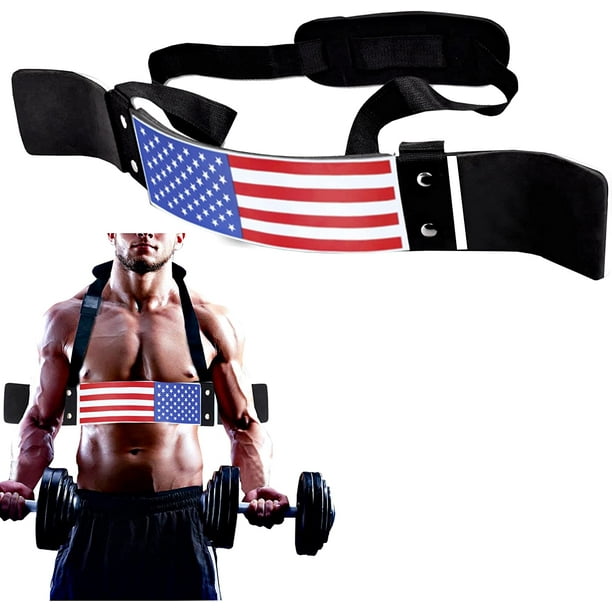FIGHTSENSE Arm Blaster Biceps Curl Triceps Muscle Isolator Bomber ...