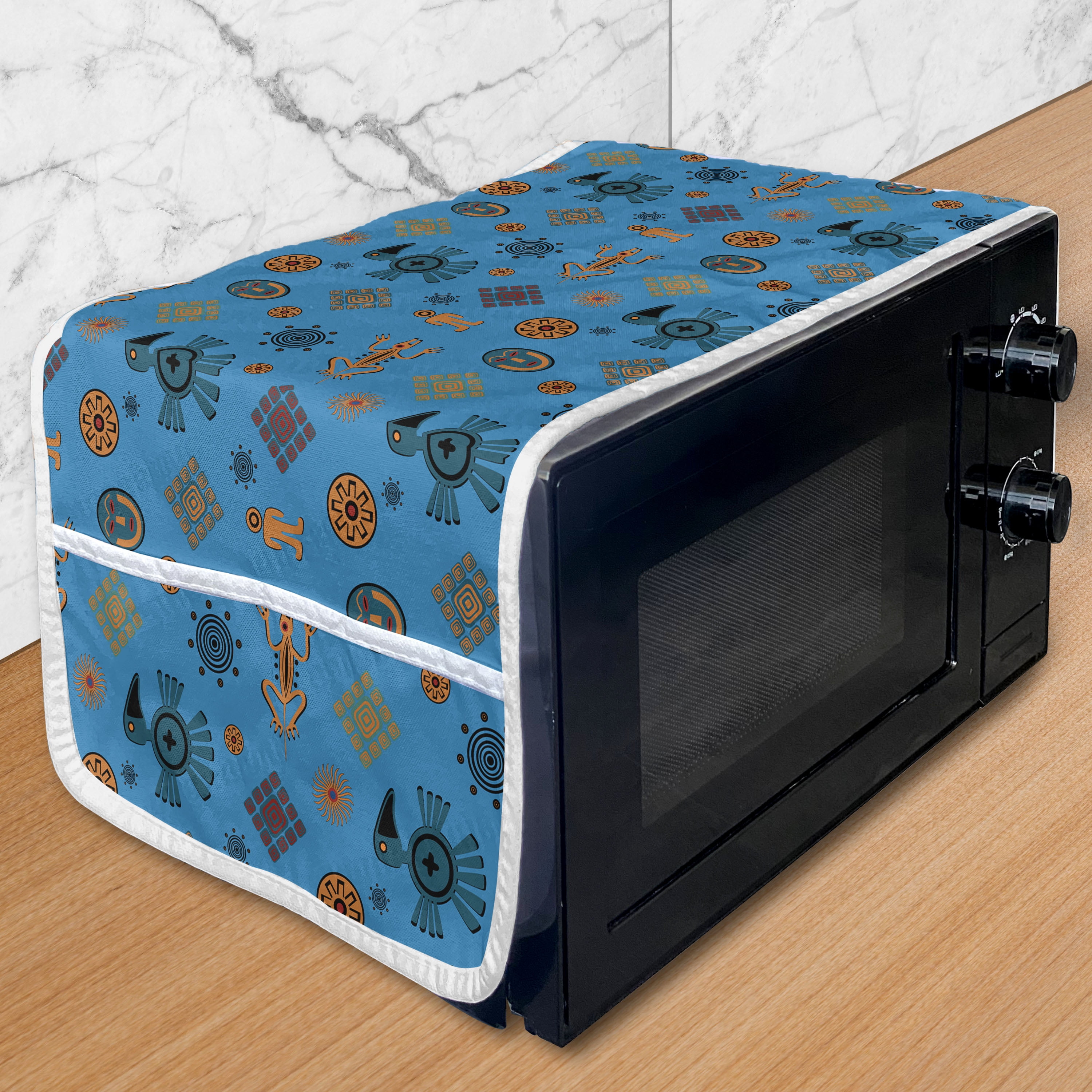 Gecko Microwave Oven Cover, Mexican Motifs Latin American Culture ...