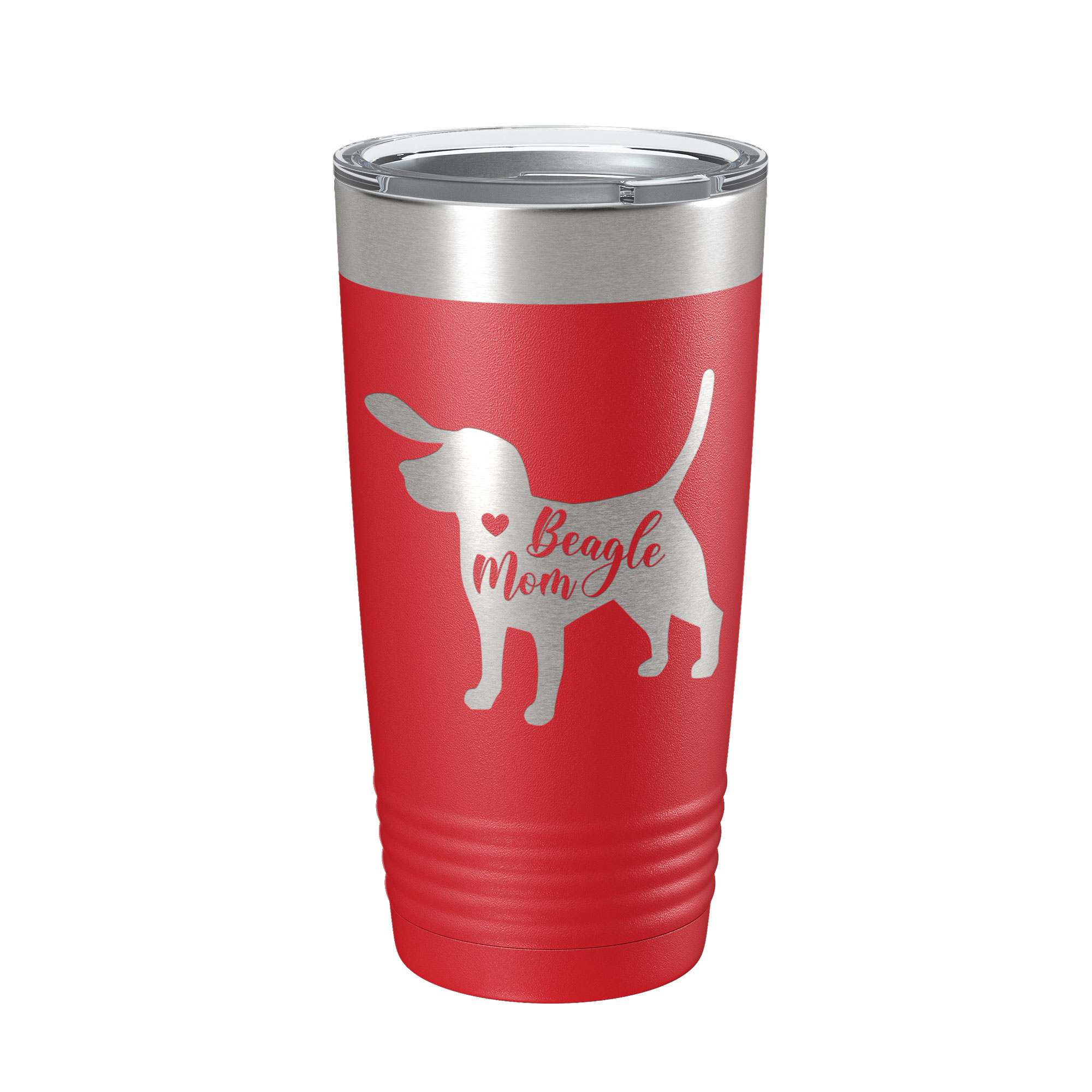 Beagle Mom Tumbler Dog Travel Mug Gift Insulated Laser Engraved Coffee ...