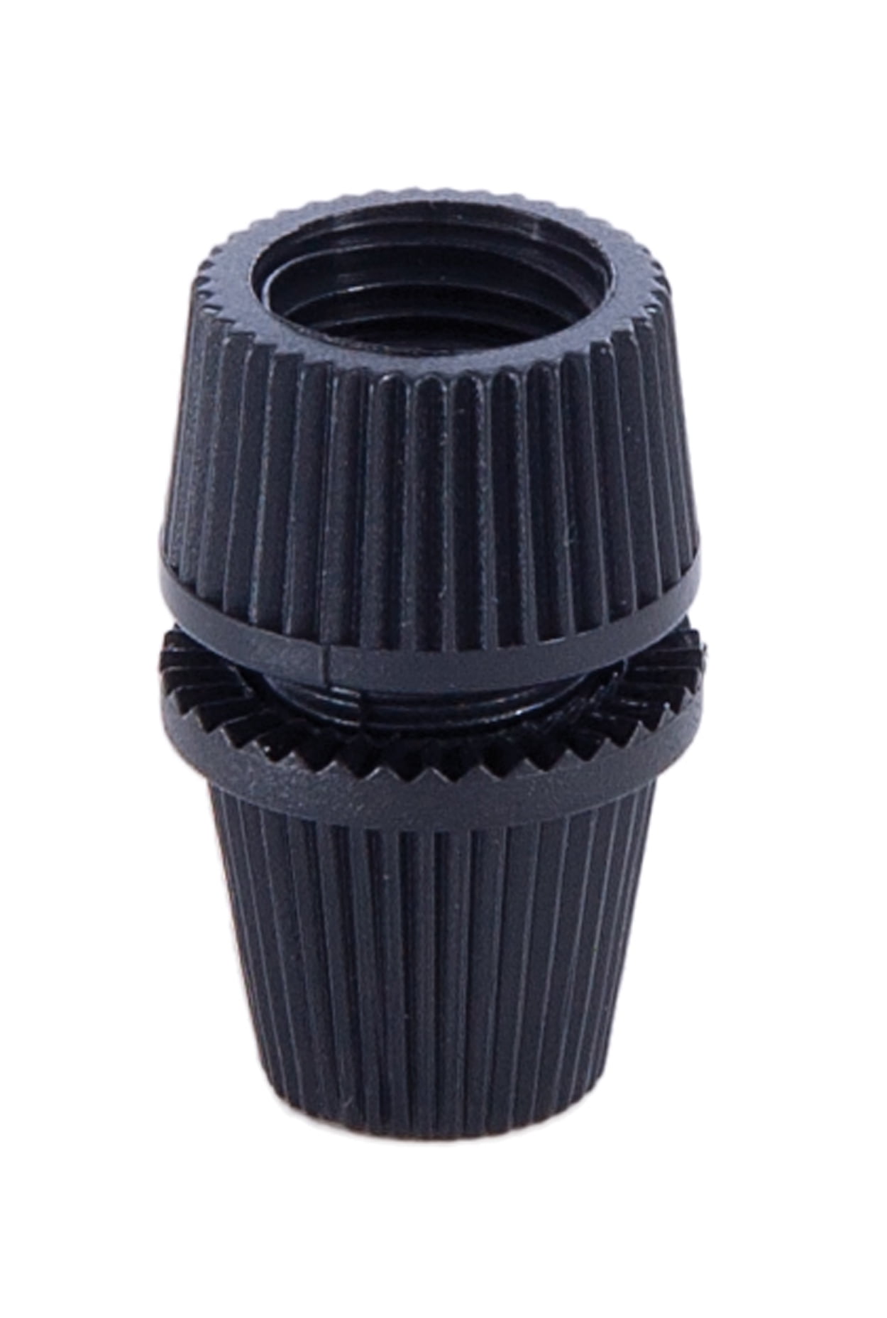 B&P Lamp® Black Plastic Knurled Edge Cord Bushing, Black - Walmart.com