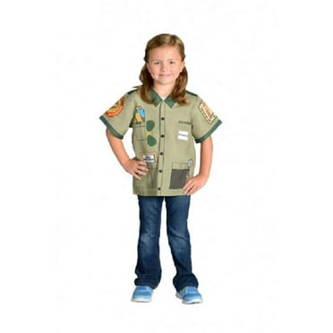 Dress-Up-America Zookeeper Costume For Kids - Safari Explorer Set For ...