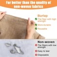 ANPHSIN 2pcs 24 × 40 inches Burlap Plant Covers Freeze Protection Bags ...