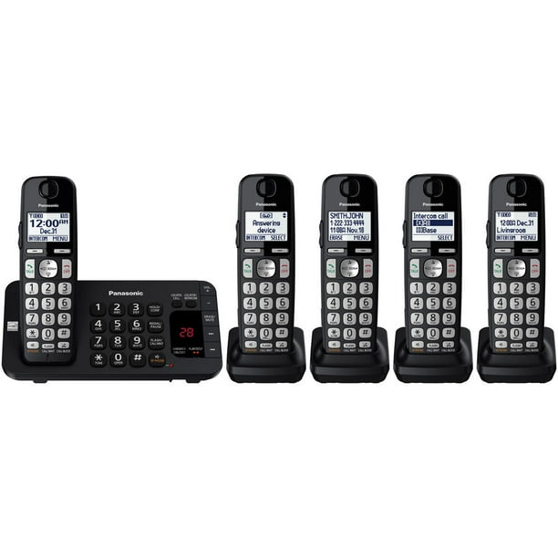Panasonic Expandable Cordless Phone with Enhanced Noise Reduction 5 ...