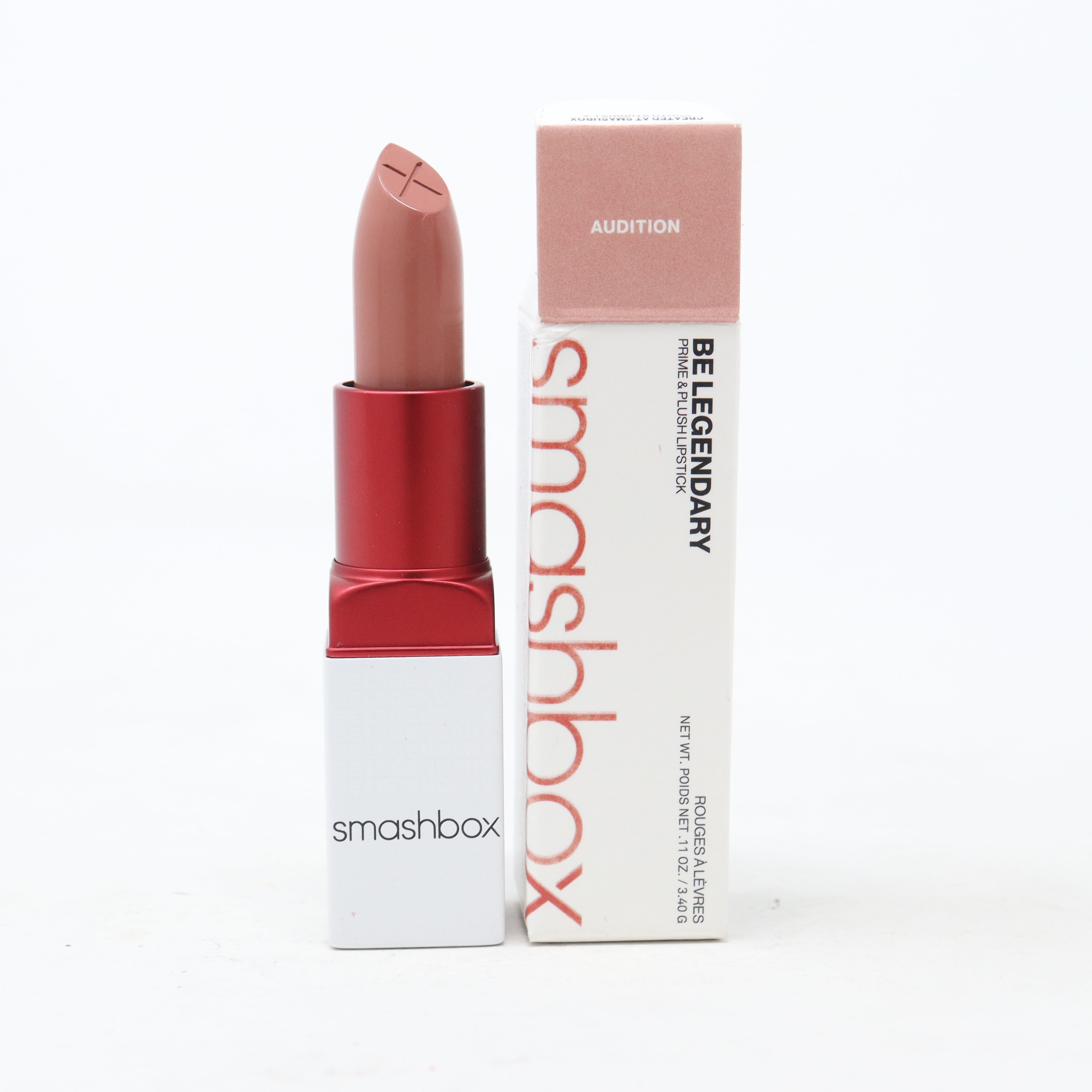 Smashbox Be Legendary Prime & Plush Lipstick Audition 0.11oz/3.4g New ...