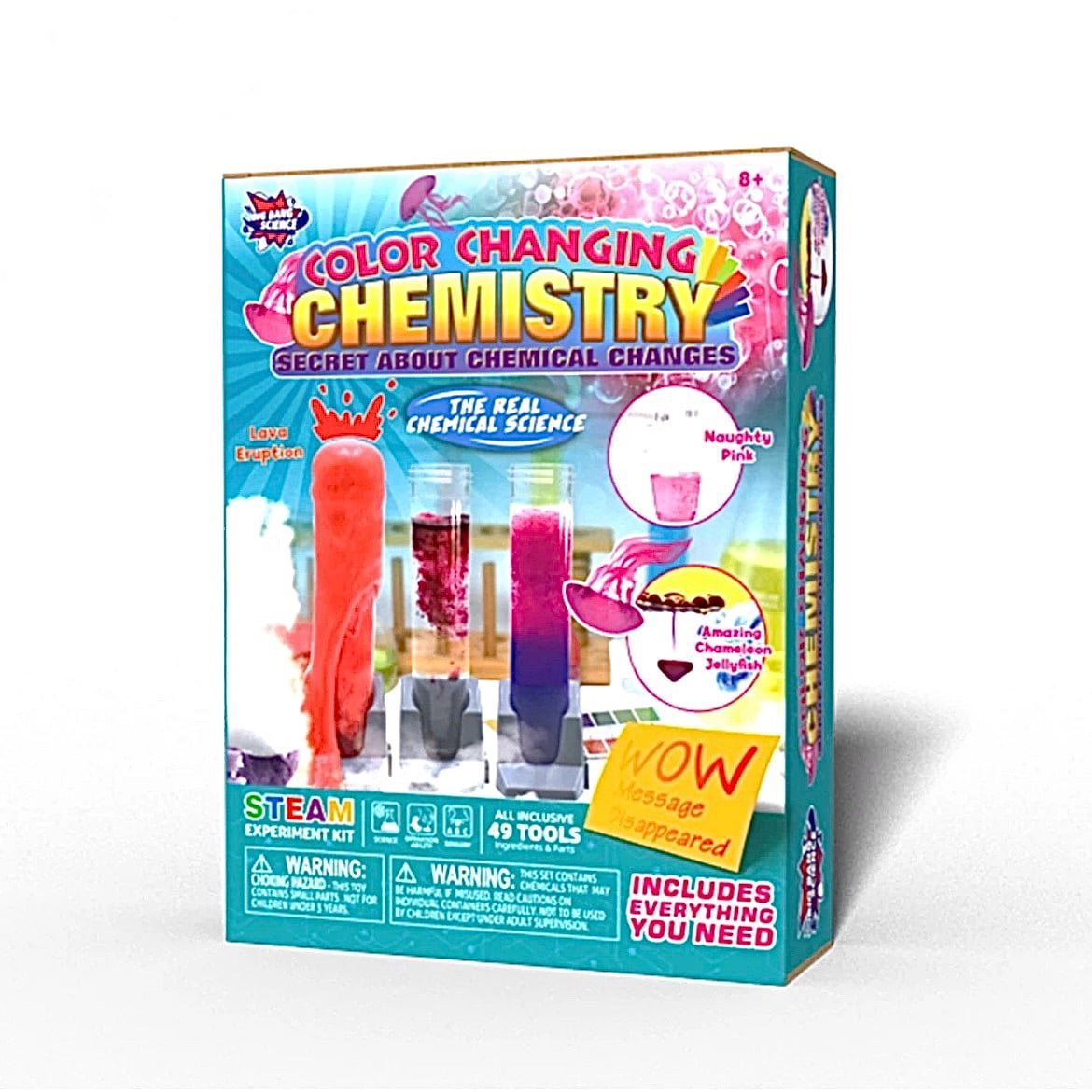 BIG BANG SCIENCE Kids Experiment Educational Color Changing Chemistry ...