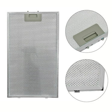 Kitchen Silver Cooker Hood Filters Metal Mesh Extractor Vent Filter 300 ...