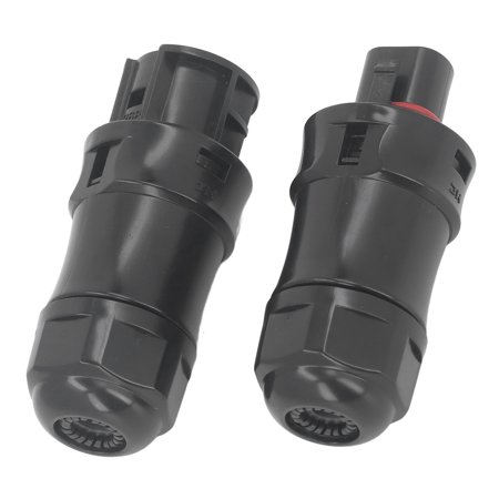 Power Connector Set, 500V Power Connection Coupler 3 Pin For Machine ...