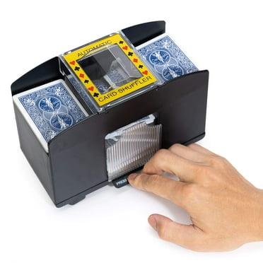 WIGACH 4-Deck Automatic Card Shuffler, Battery Operated for Poker ...