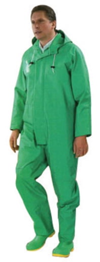 Onguard Industries 3X Green Chemtex PVC, Nylon And Polyester Rain ...