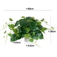 Artificial Pothos Plant with Plastic Pot - Fake Indoor Faux Plant for ...