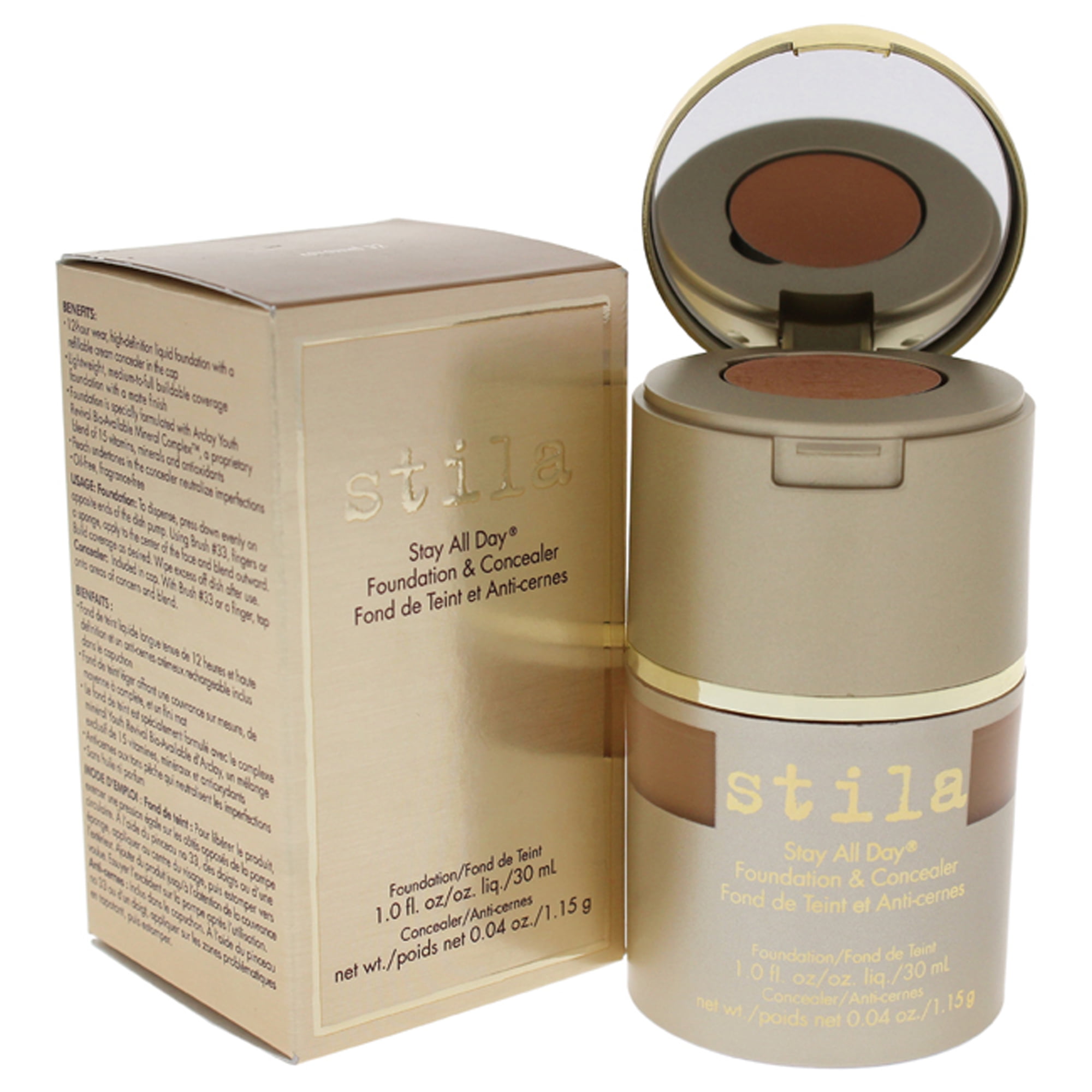 Maquillaje Stila Stila Stay All Day Foundation and Concealer - 12 ...