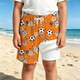Boys Girls Swim Trunks with Ice Print Beach Shorts for Summer Pool and ...