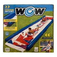 WOW Sports Backyard Super Slide - Giant Slip and Slide with Sprinkler ...
