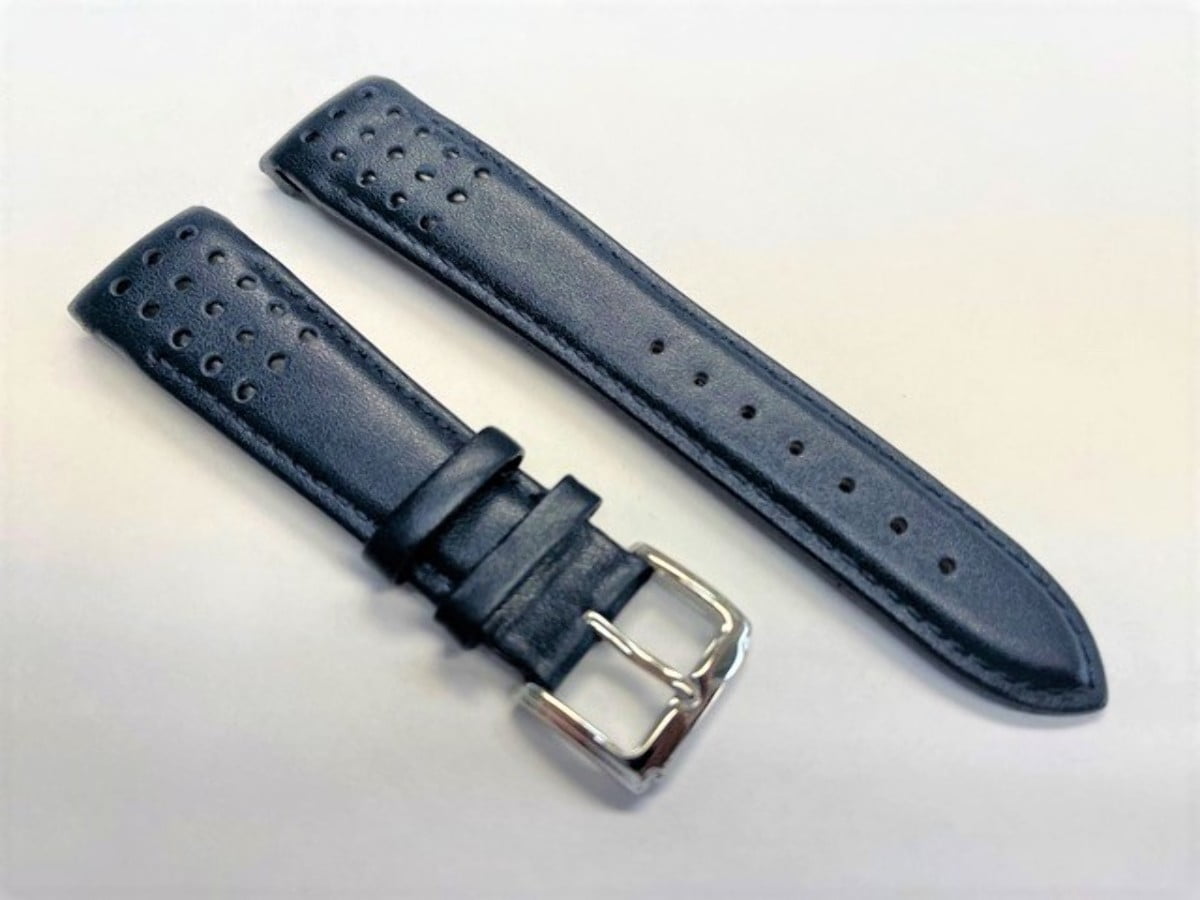Buy 21mm Curved End Leather Watch Band Strap For Citizen Eco Drive ...