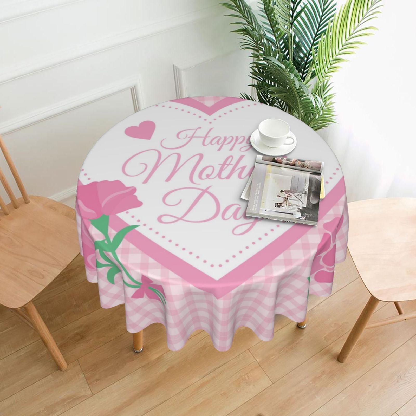 Table Cloth Oval Newbridge Rustic Plaid Tablecloth 60x84 Inch - Green ...