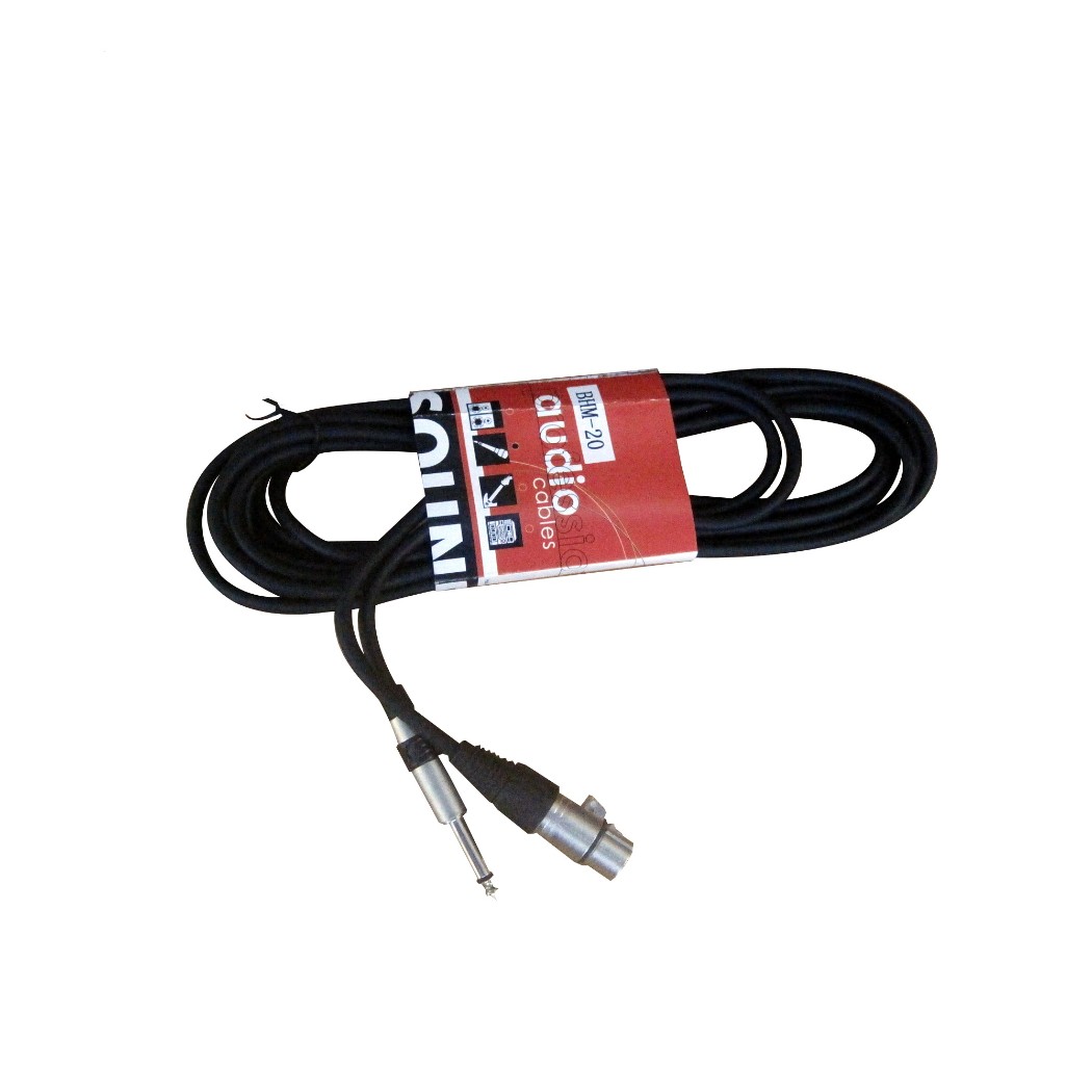 Cable BHM-20 Soundtrack Para Micrófono Cannon a 6.3mm SOUNDTRACK Alta ...