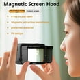 Magnetic Lens Hood for Insta360 Ace Pro / Ace Pro 2 – Lightweight 20g ...