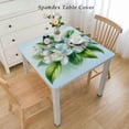 BANET Kitchen Tabelcloths,Decorative Camellia Floral Print Tassel ...