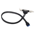 50cm Mainboard 20 pin to USB Ports for Express Cable Motherboard 2 USB3 ...