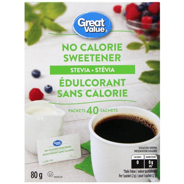 Great Value Stévia - Walmart.ca