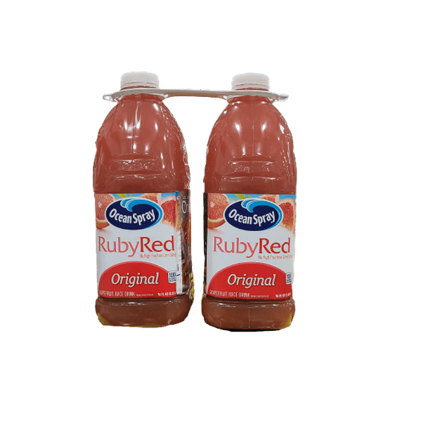 Ocean Spray Ruby Red Grapefruit Juice - 96oz, Pack of 2 - Walmart.com