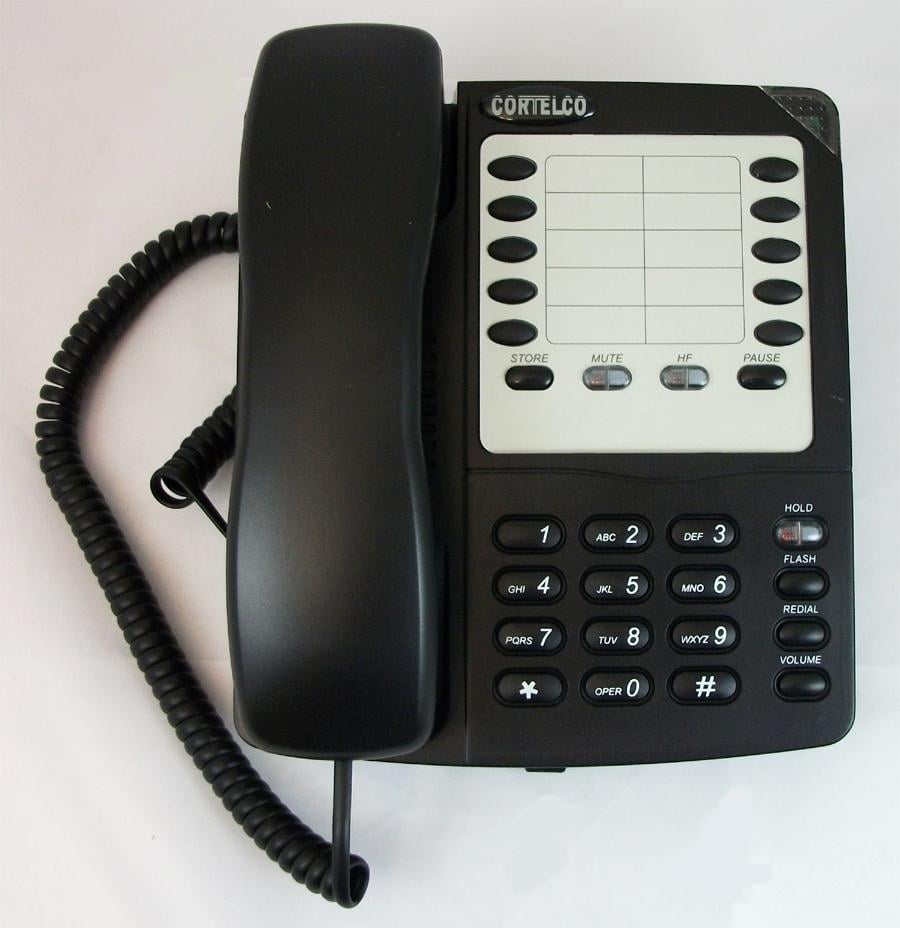 Cortelco 220300-VBA-27S Colleague Speakerphone Black - Walmart.com