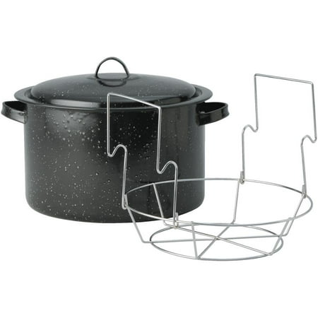 7 Jar Enamel Canner - Black, 11 Qt - Walmart.ca