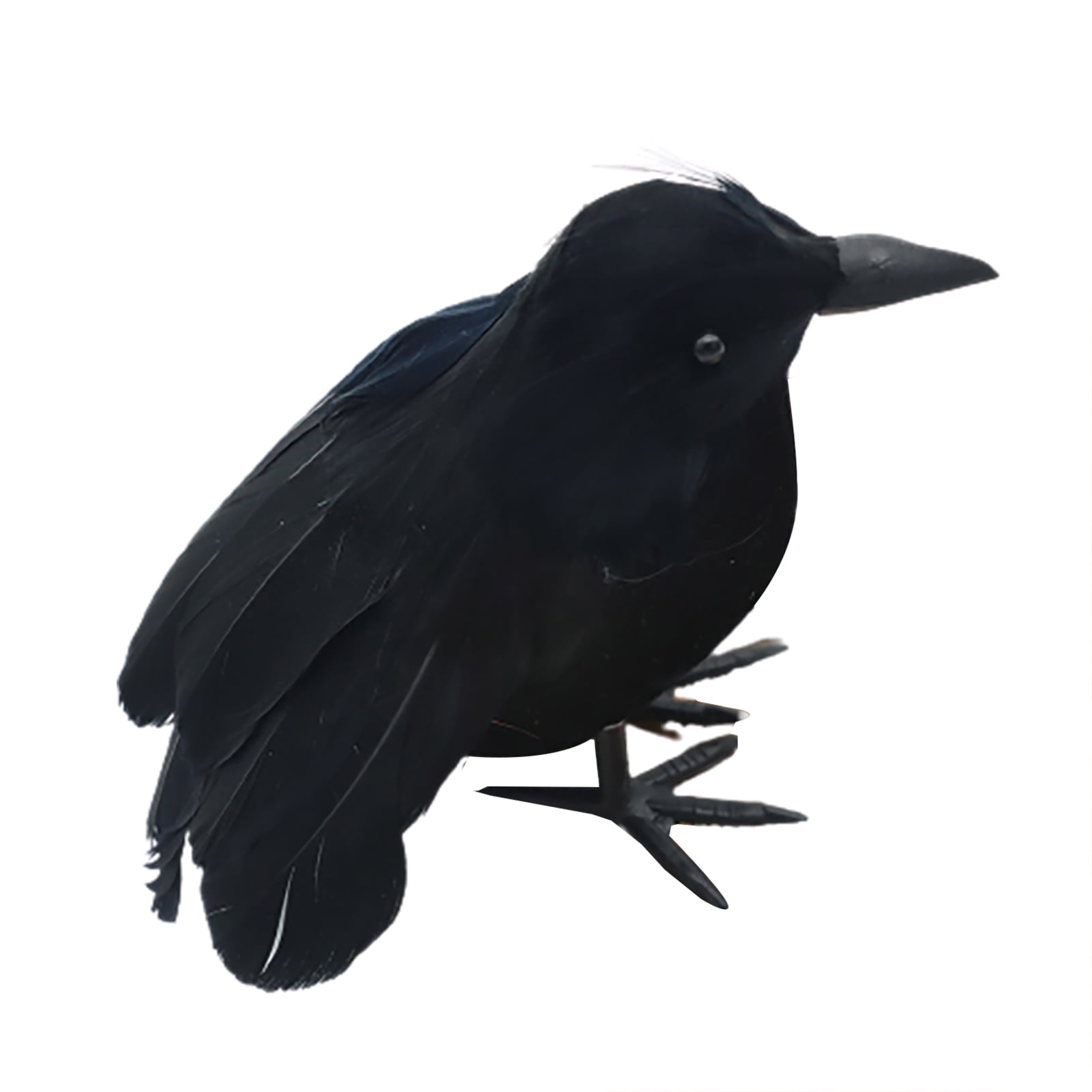 Trayknick Handmade Realistic Looking Foam Fake Crow Ornament Indoor ...