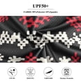 Abstract Christmas Tree Patterns Women's Rash Guard Shirts UPF 50+ Sun ...