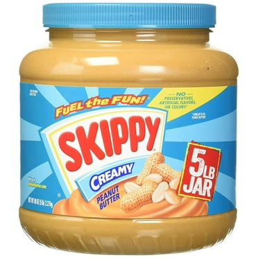 1Pack SKIPPY Creamy Peanut Butter, 48 oz Jar, 2/Pack, (22000483 ...