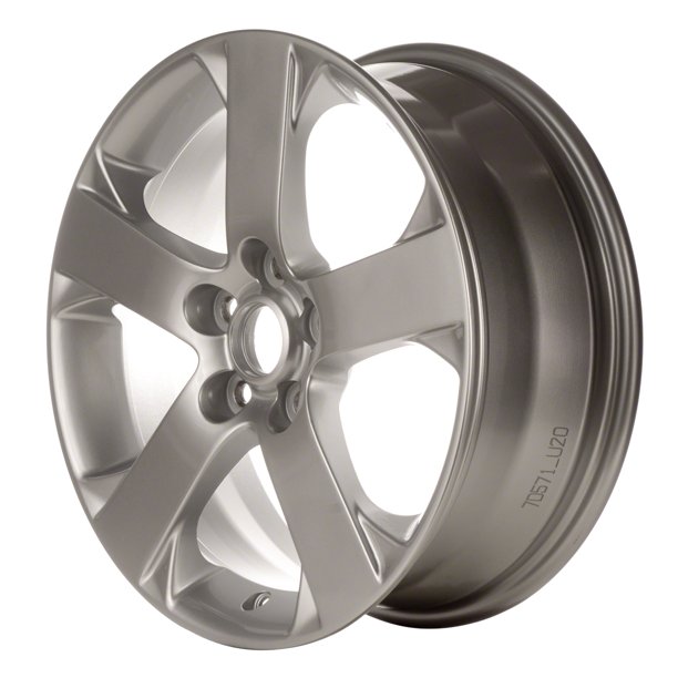 Aftermarket 2006-2007 Mazda 5 17x6.5 Alloy Wheel, Rim Bright Sparkle ...