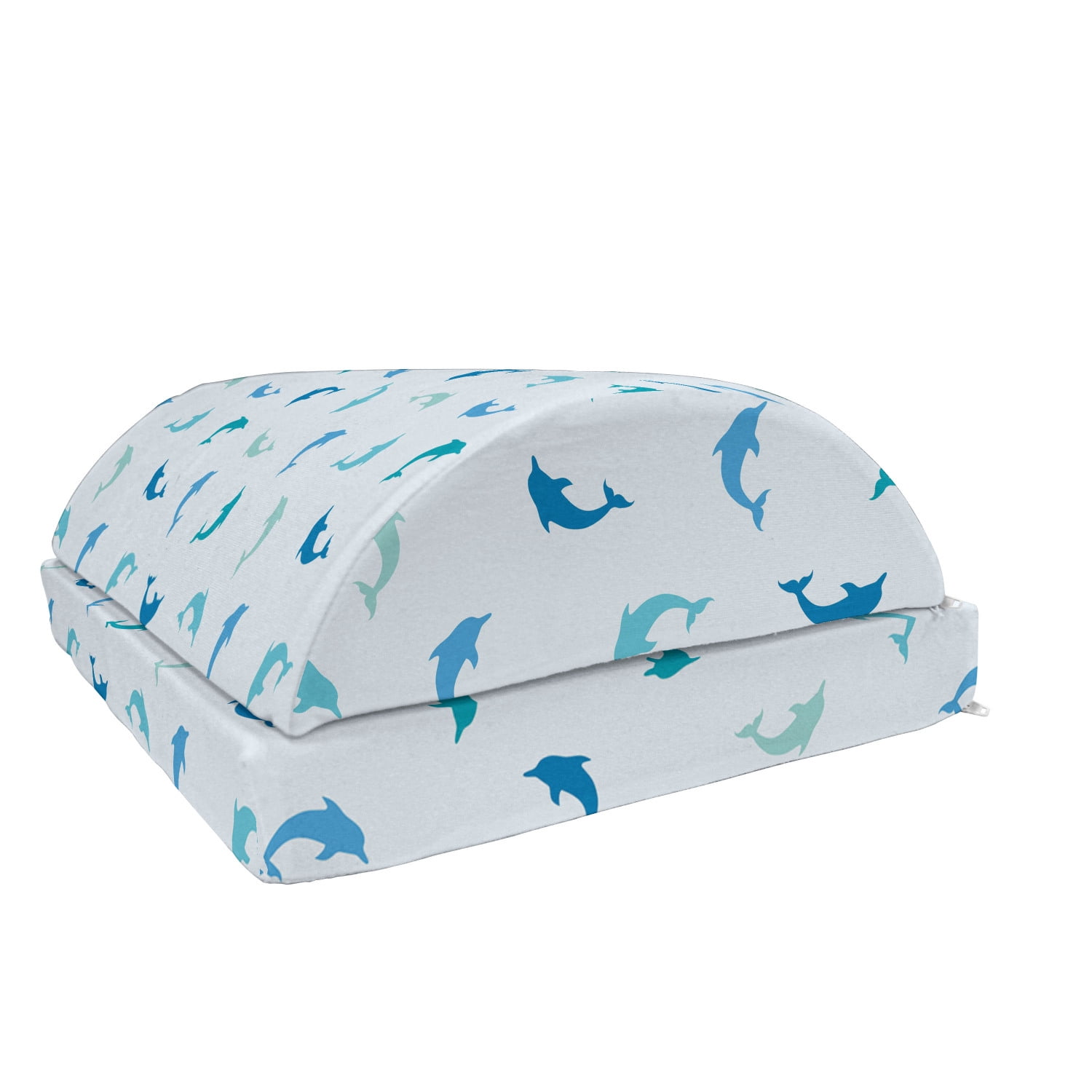 Sea Animals Foot Rest, Leaping and Playing Dolphin Aquatic Life Animal ...